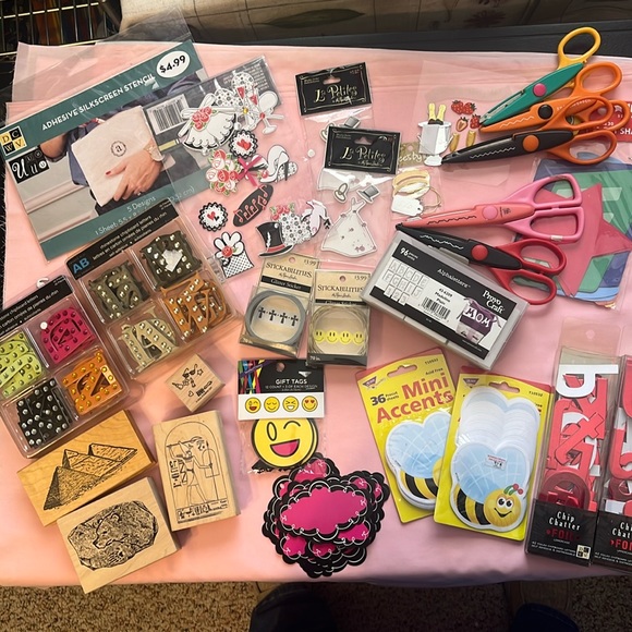 Office | Assorted Scrapbook Crafting Supplies | Poshmark